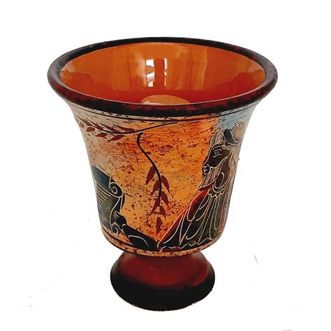 Pythagorean Cupgreedy Cup 11cm Glazedshows Pythagoras Ifigeneiaceramics