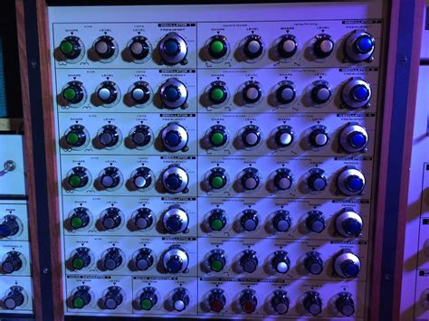 MATRIXSYNTH EMS Synthi Night Pics With SYNTHI