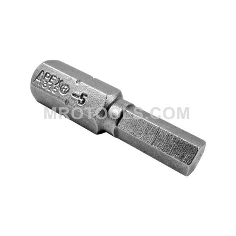 MM Apex Socket Head Hex Allen Insert Bits Metric