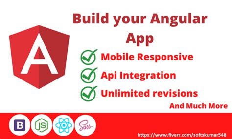 Do Angular Api Integration And Angular Material Ui And Responsive Web