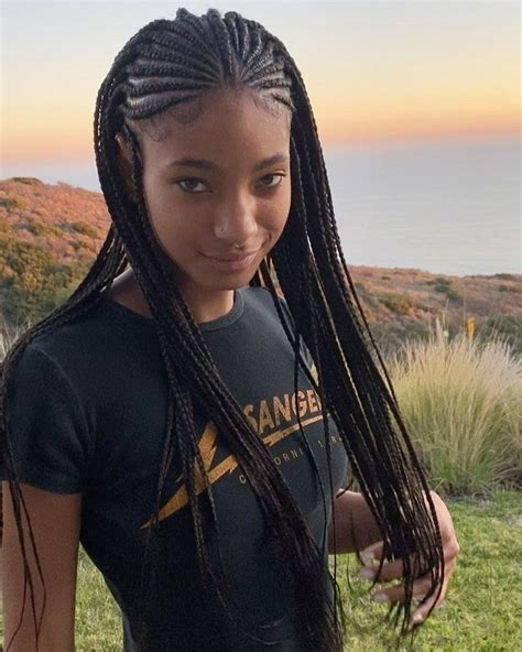 Willow Hairstyle Willow Smith Box Braids