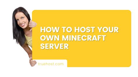 How To Host Your Own Minecraft Server 2023