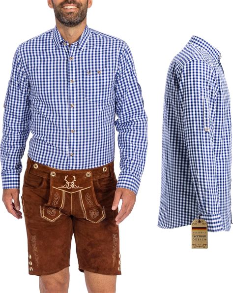 Bavaria Trachten German Oktoberfest Shirts For Men