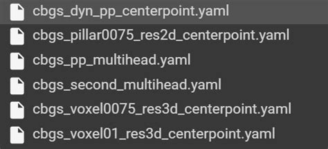 Config File Details Nuscenes · Issue 5 · Dvlab Researchvoxelnext