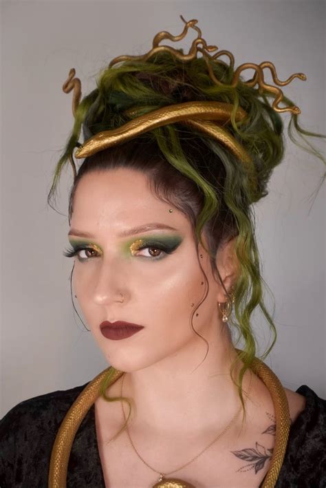 Medusa Costume Makeup