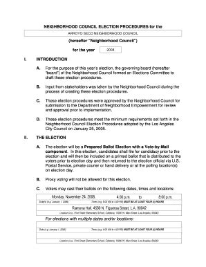 Yes No Ballot Template Word Fill Online Printable Fillable Blank PdfFiller