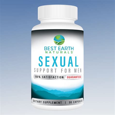 Sexual Support For Men Best Earth Naturals Vitamins And Supplements