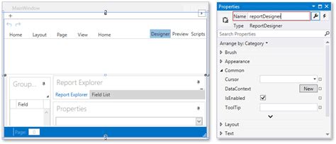 Add An End User Report Designer To A Wpf Application Net Reporting