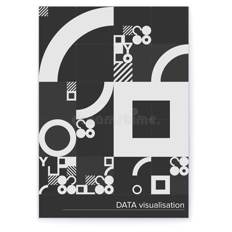 Geometric Patterns Data Visualization Modern Vector Template Stock Vector Illustration Of