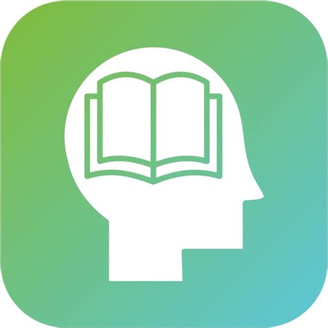 Premium Vector Self Learning Icon Style Premium Vector Self Learning Icon Style