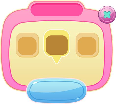 Buttons And Frames For Game Interface 17349629 PNG