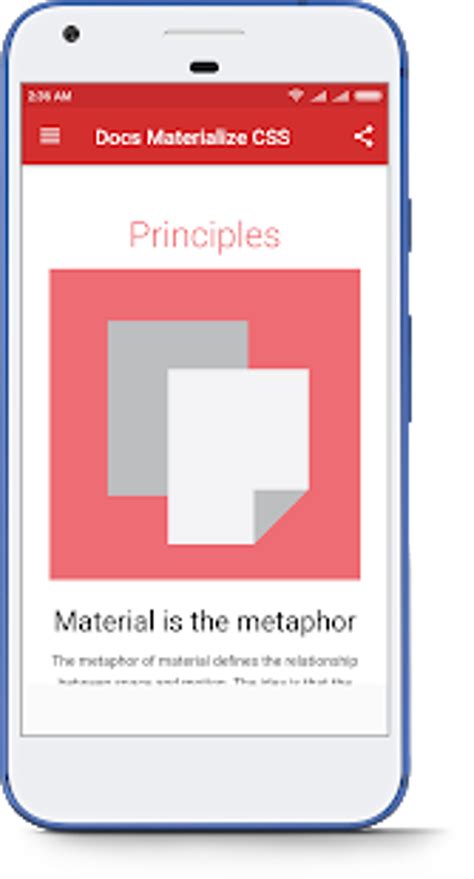 Docs Materialize Css Apk For Android Download