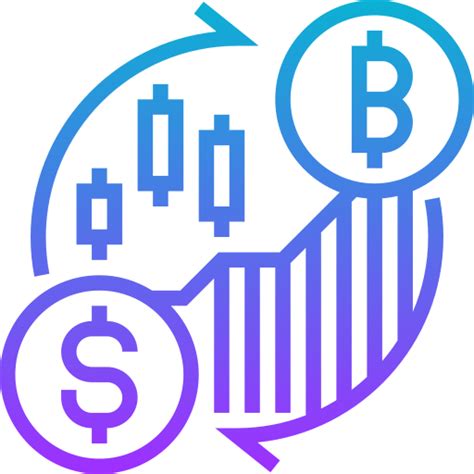 Cryptocurrency Meticulous Gradient Icon