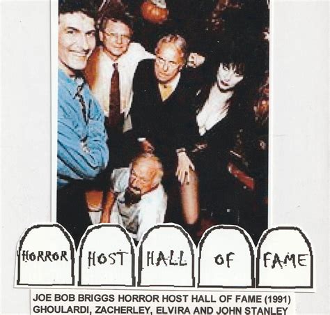 1991 Horror Host Hall Of Fame Ghoulardi Zacherley Elvira And John