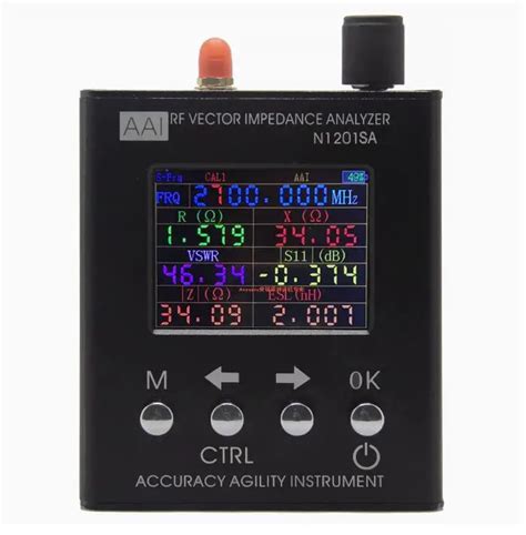 Original Aai Accuracy Agility Instrument N1201sa 140mhz 2 7ghz Uv Rf Vector Impedance Ant Swr