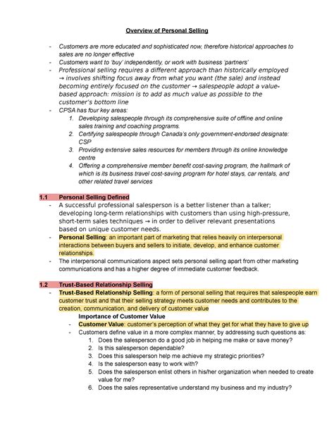 MKT 504 Chapter 1 Lecture Notes And Textbook Summaries Split Per