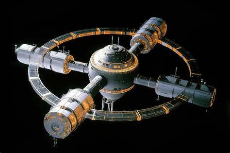 Premium Ai Image International Space Station On Orbit Of Earth Planet Ai