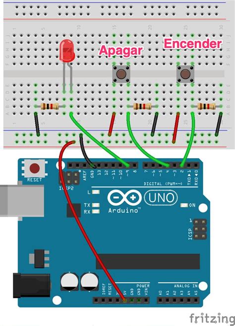 Push Button Con Arduino Arduino Buttons Digital