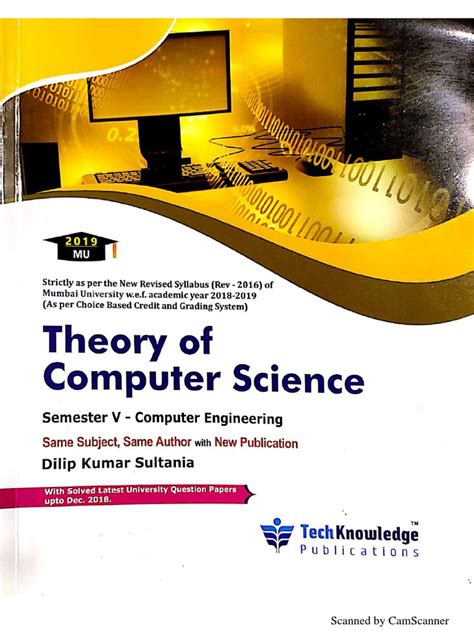 Tcs Theory Of Computer Science Compressed Pdf Mobile Software
