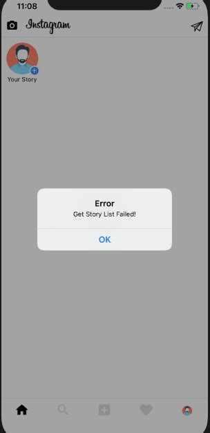 error get story list failed · issue 14 · iamvucms react native instagram clone · github
