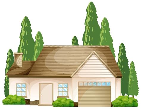 In Front Of The House Clipart