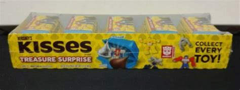 New Hersheys Chocolate Kisses Treasure Surprise With Transformer Toys