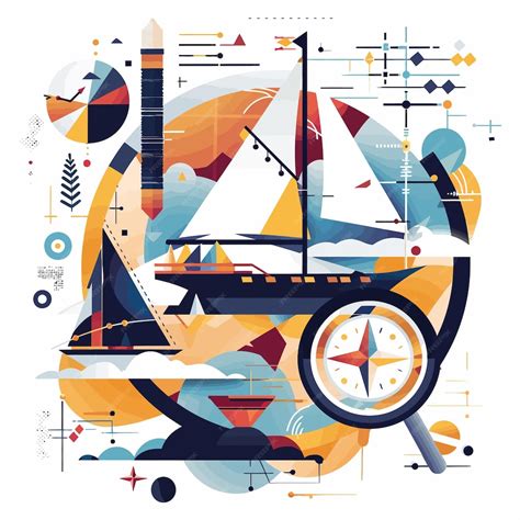 Premium Vector Data Analytics Vector Illustration