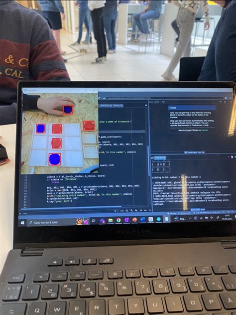 Github Knutoplandmoentic Tac Toe Computervision Robot This Project