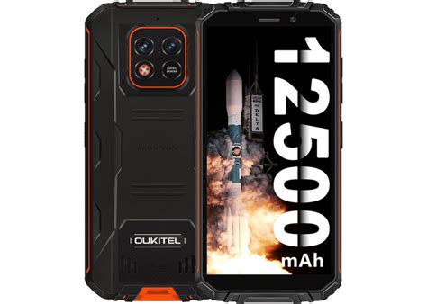 მობილური ტელეფონი Oukitel Wp18 Black Orange 4 Gb 32 Gb