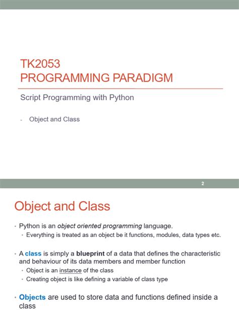 Ln 10 Objectnclass Pdf Class Computer Programming Method