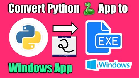 Convert Py To Exe Deep Learning Application YouTube