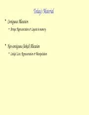 Understanding Contiguous And Linked Allocation In Computer Course Hero