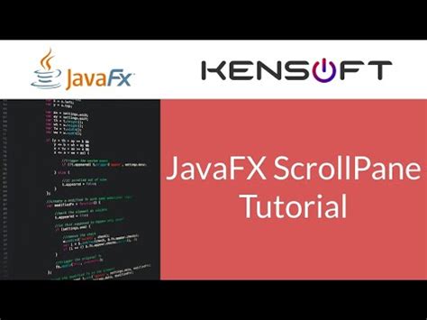 ScrollPane In JavaFX 100 Best Tutorial For Beginners