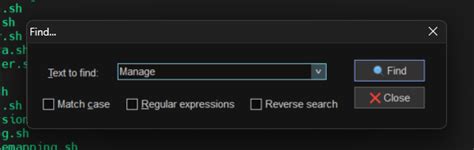 Linux Vi 편집기에서 텍스트 찾기 Mobaxterm에서 명령어 텍스트 검색