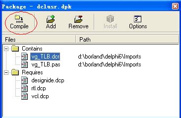 Visual Graph Getting Started Use ActiveX Control In Delphi 6