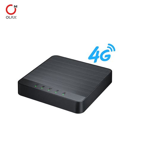 Olax 포켓 와이파이 라우터 300mbps 4g 심 카드 슬롯 Rj45 랜 포트 미니 Cpe 라우터 4g 와이파이 핫스팟 모덤 라우터