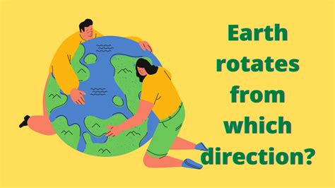 Earth Rotates From Which Direction