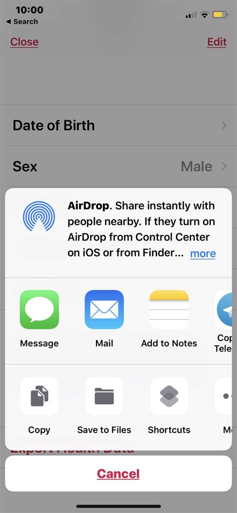 How To Export Health Data From Iphone