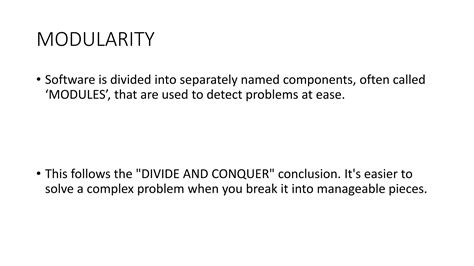Modularitymodularitymodularitymodularity Pptx