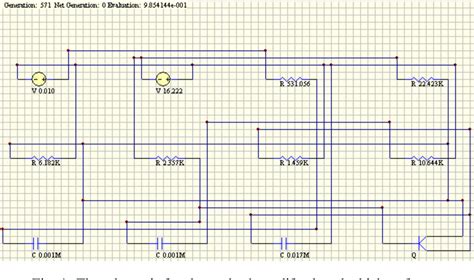 Figure 4 From Automated Analog Circuit Design Using Two Layer Genetic