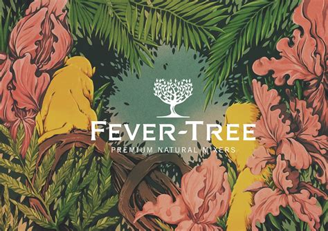 Fever Tree Product Design On Behance Illustration Ethereal Illustrators