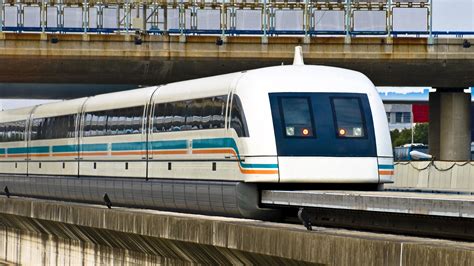 Magnetic Train Rails Maglev Trains Introduction