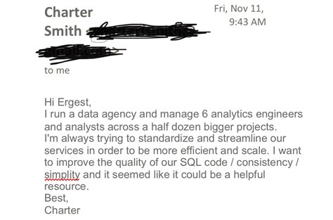 Minimum Viable Sql Patterns