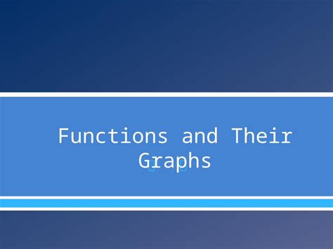 Pptx 03 Relations Functions And Their Graphs Part 2 Dokumen Tips