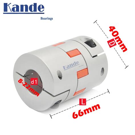 유연한 플럼 클램프 커플러 Cnc 조 샤프트 커플링 모터 커넥터 Cf 03bw 시리즈 1pc D40l66 8mm 10mm 12mm 14mm 16mm