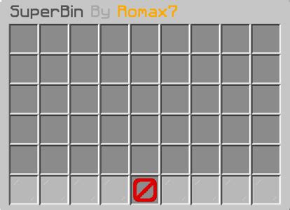 Overview SuperBin Bukkit Plugins Projects Bukkit