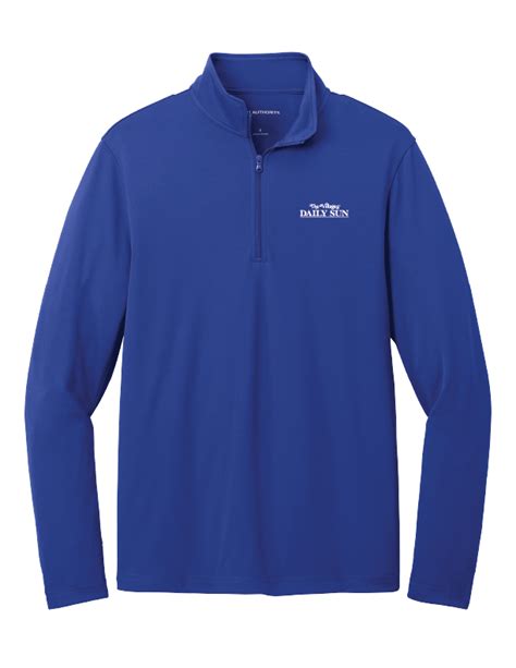 Port Authority Dry Zone Uv Micro Mesh 14 Zip Custom Apparel