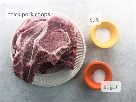 Reverse Sear Pork Chops With Quick Shallot Herb Pan Sauce Umami Girl