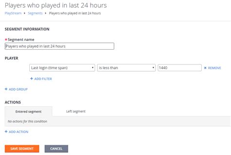 Bulk Actions For An Entire Player Segment Playfab Microsoft Learn