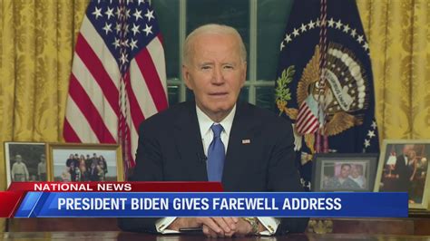 President Biden Gives Farewell Address